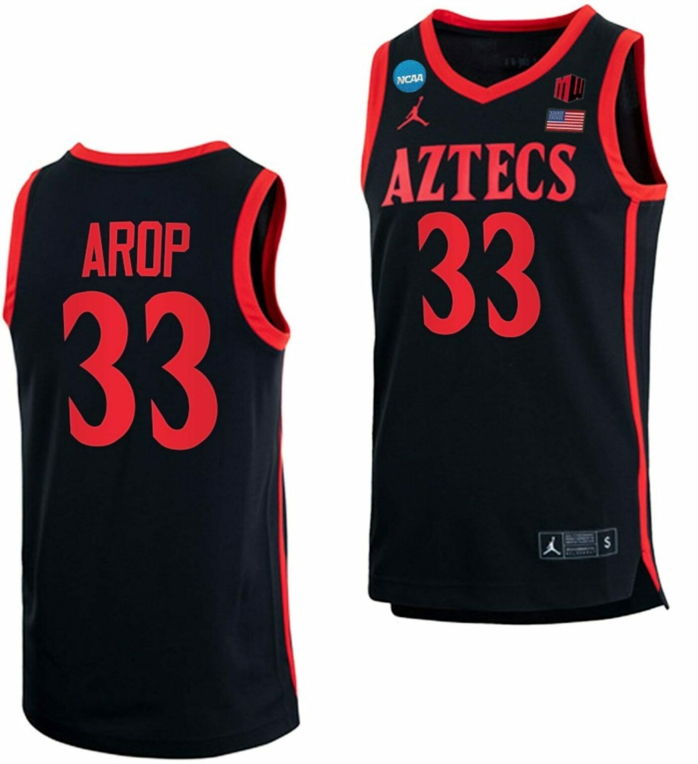 New Aguek Arop Jersey San Diego State Aztecs College Basketball 2023 ...